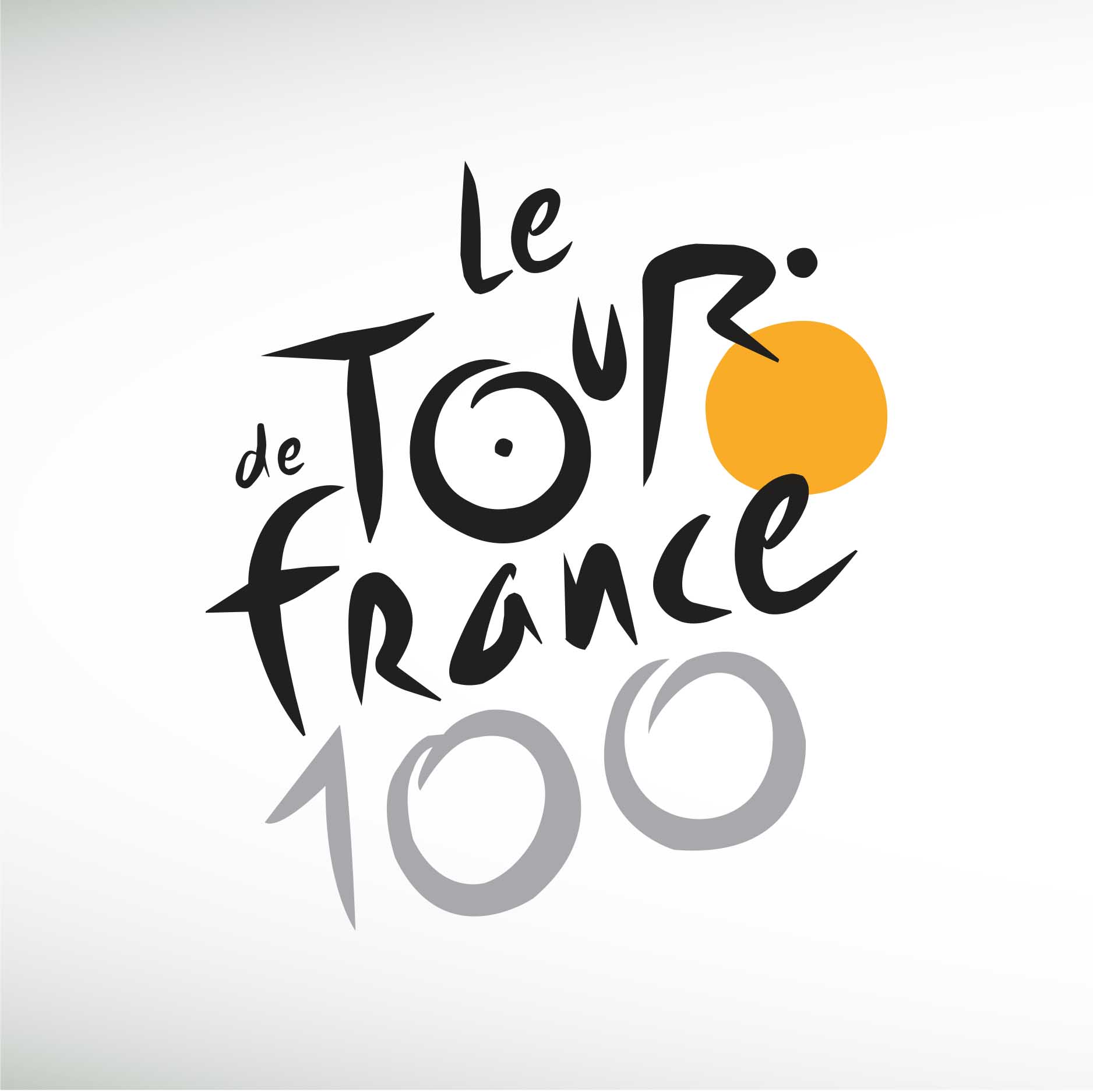 Vector: Le Tour de France 100 Vector Logo Free Download