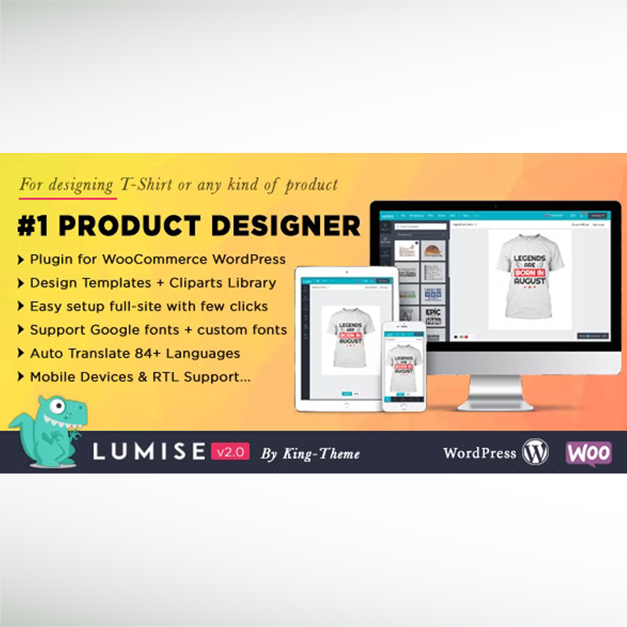 WP Premium and Free: Product Designer Lumise V2.0.3 + Fixed WP Plugin ...